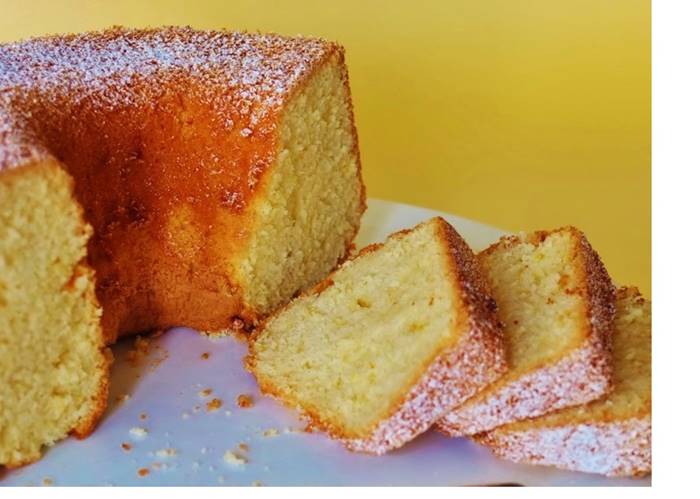 Bolo Chiffon de limão - Receitas Para Todos os Gostos