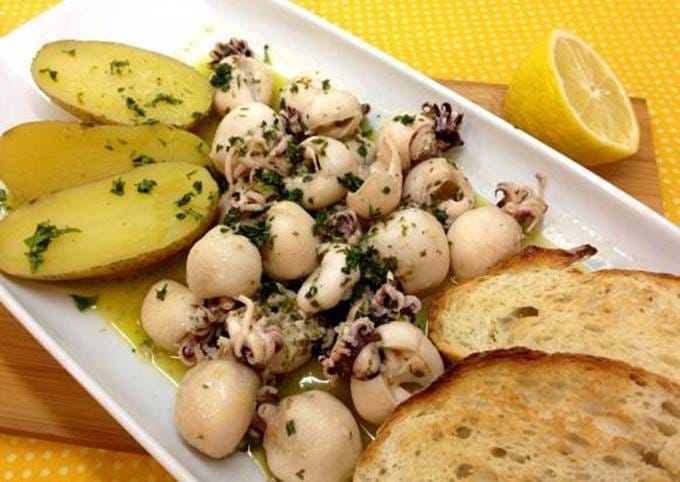 Choquinhos à Algarvia - Receitas Para Todos os Gostos