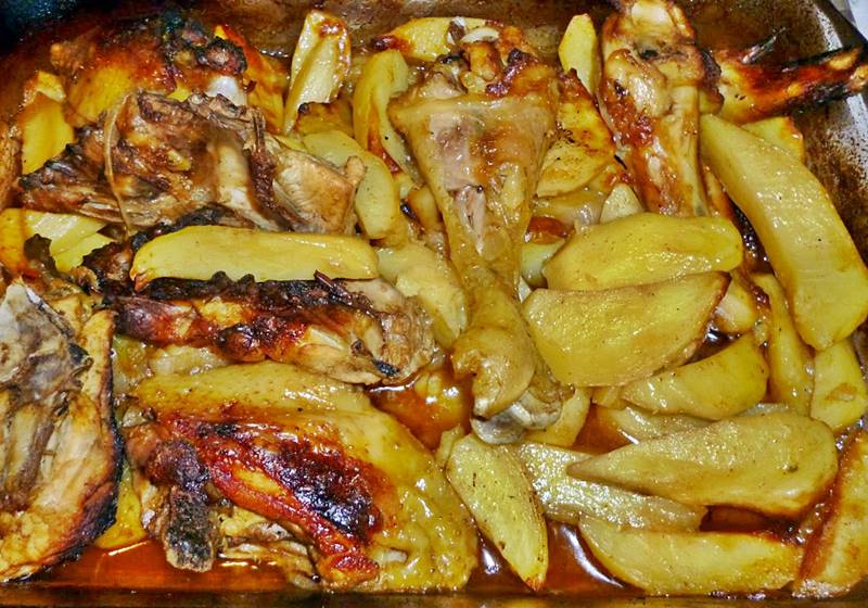 Frango assado da minha Mãe - Receitas Para Todos os Gostos